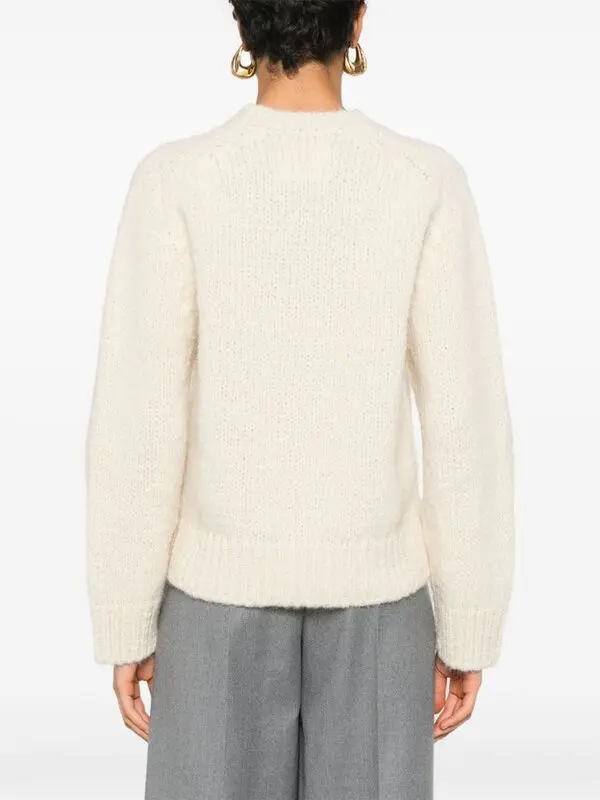 JIL SANDER Chunky-knit Jumper - Neutrals