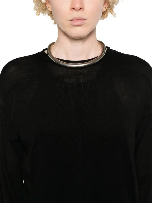 Rick Owens Seam-detail Wool Jumper
