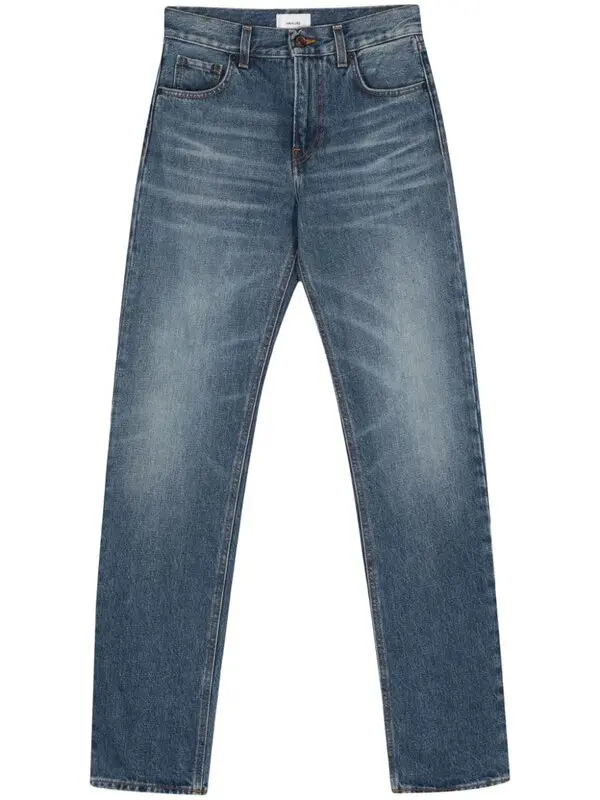 HAIKURE Cleo Mid-rise Slim Jeans - Blue