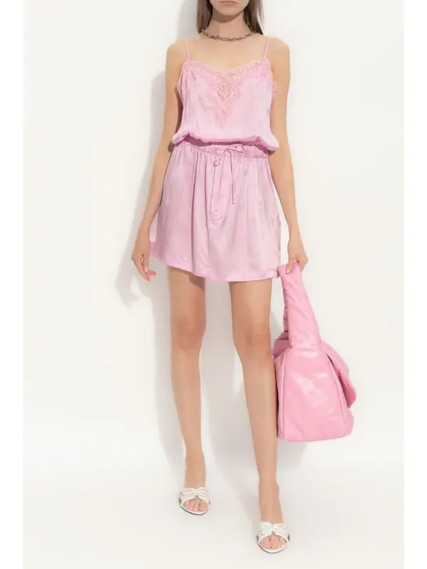 Balenciaga Monogram-jacquard Slip Dress