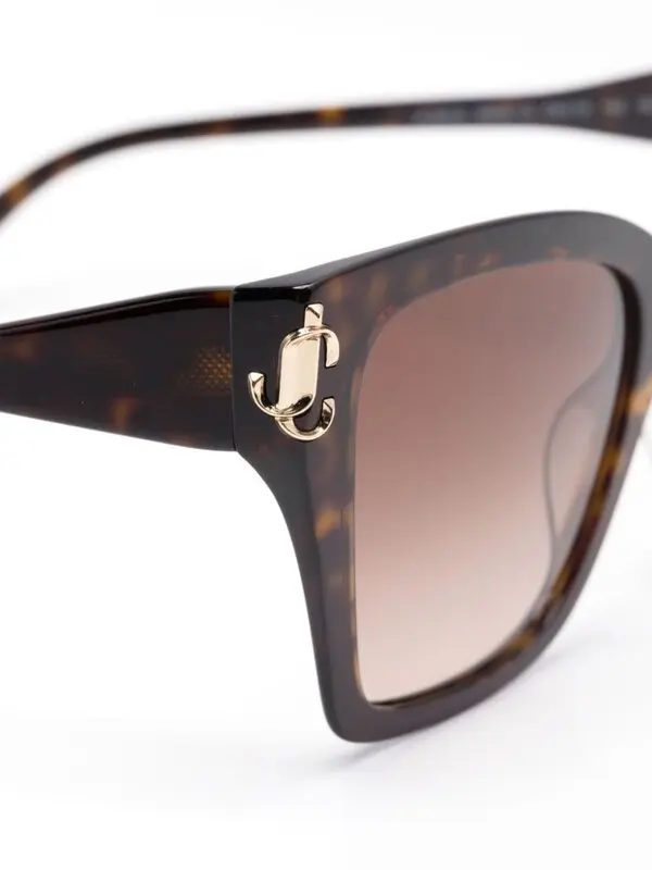 JIMMY CHOO Kira Oversized Sunglasses