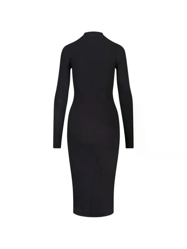 DIESEL® D-mokky-ls-microdiv Midi Dress