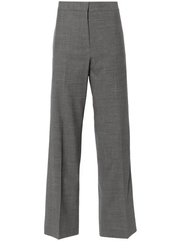 Fabiana Filippi Pressed Crease Straight-leg Trousers