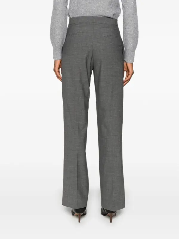 Fabiana Filippi Pressed Crease Straight-leg Trousers