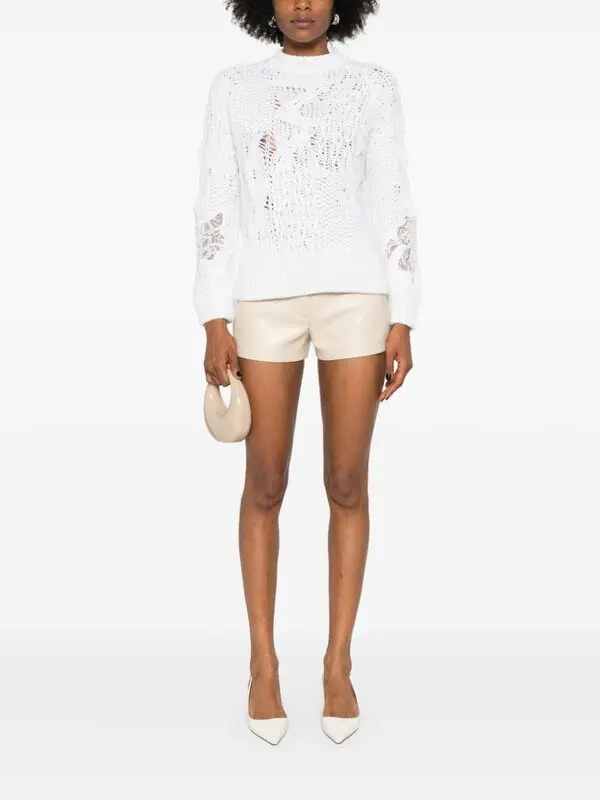 Ermanno Scervino Lace-detail Jumper