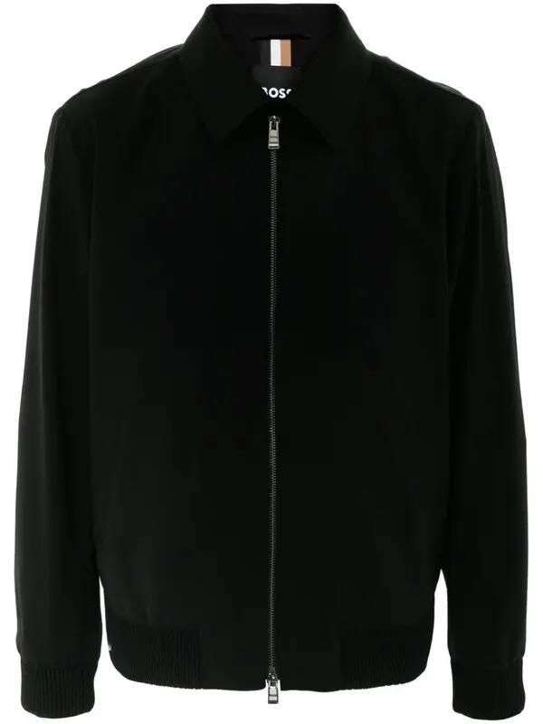 BOSS Zip-up Shirt Jacket