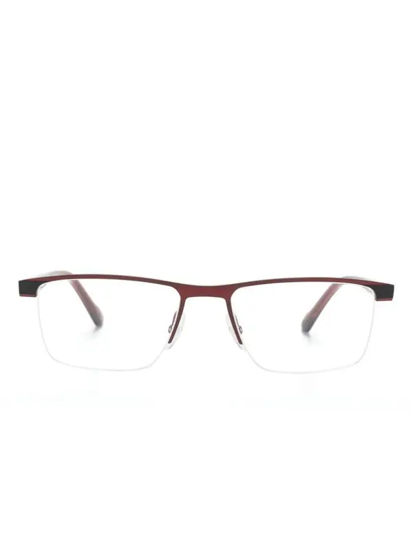 ETNIA BARCELONA Münster Rectangle-frame Glasses - Red