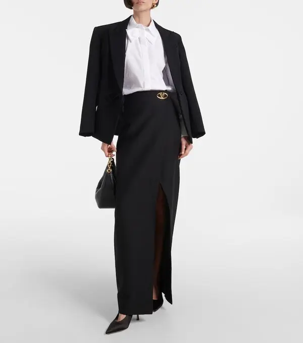 Valentino Garavani Crepe Couture Maxi Skirt