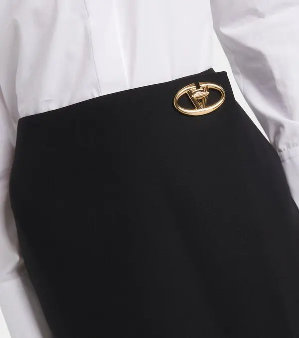 Valentino Garavani Crepe Couture Maxi Skirt