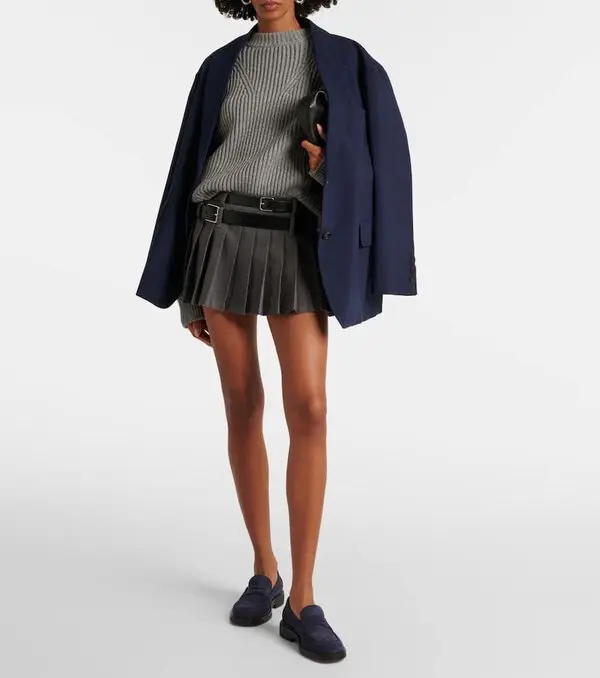 TOD'S Suede Penny Loafers - Blue
