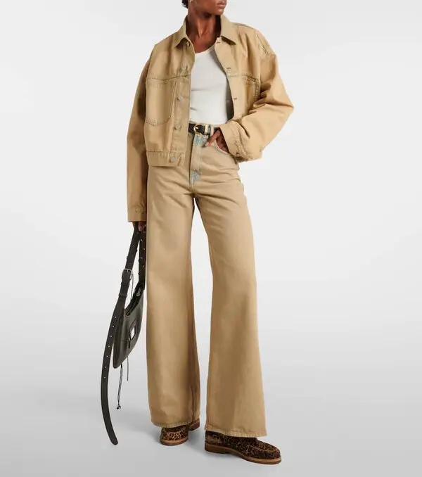 GOLDEN GOOSE Jerry Calf Hair Penny Loafers - Yellow
