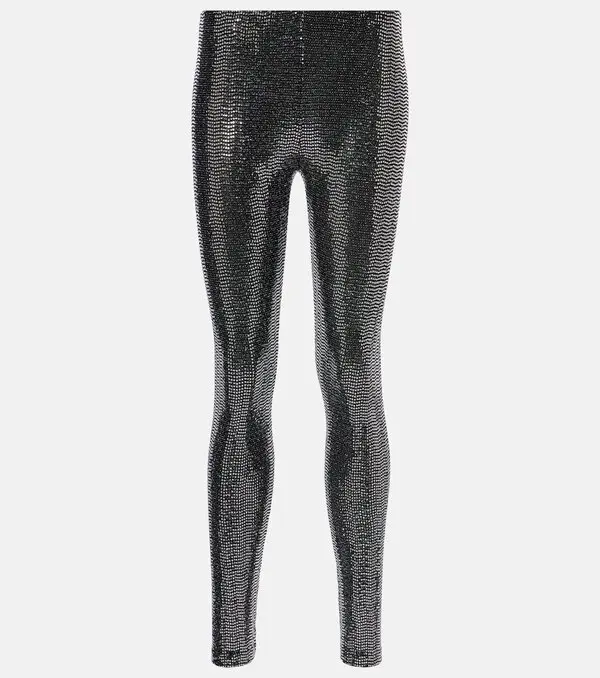 Isabel Marant Étoile Joshua Jersey Leggings - Black
