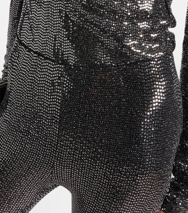 Isabel Marant Étoile Joshua Jersey Leggings - Black