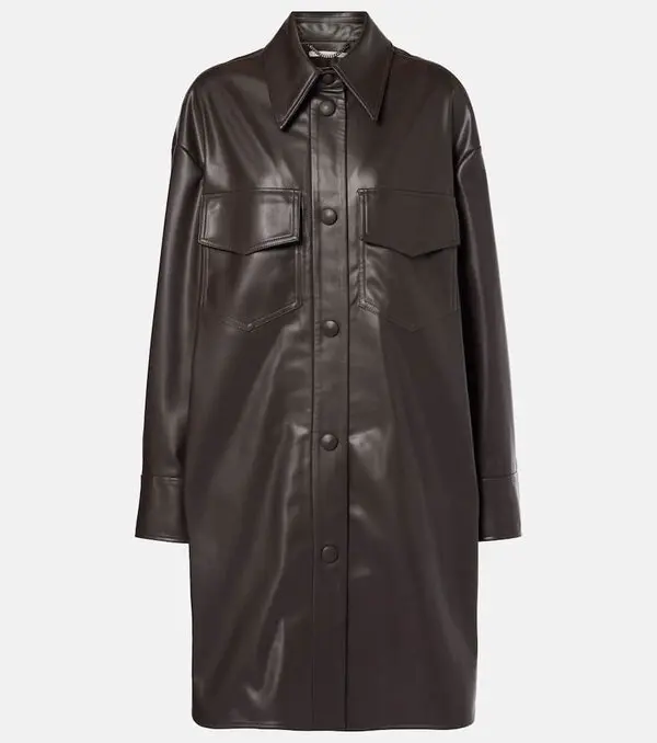 Stella McCartney Oversized Overshirt - Brown