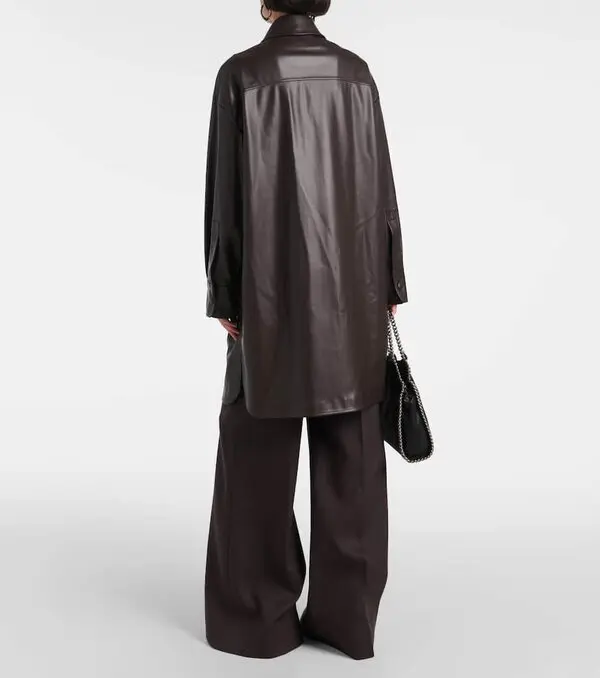 Stella McCartney Oversized Overshirt - Brown