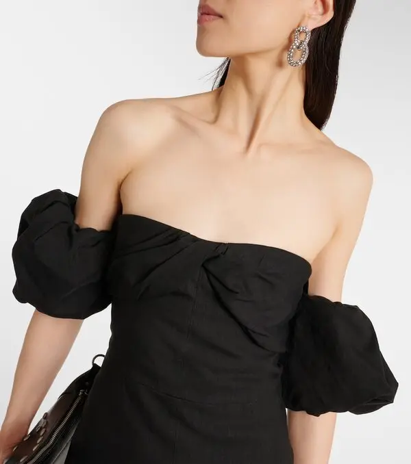 Isabel Marant Étoile Darlena Off-shoulder Midi Dress