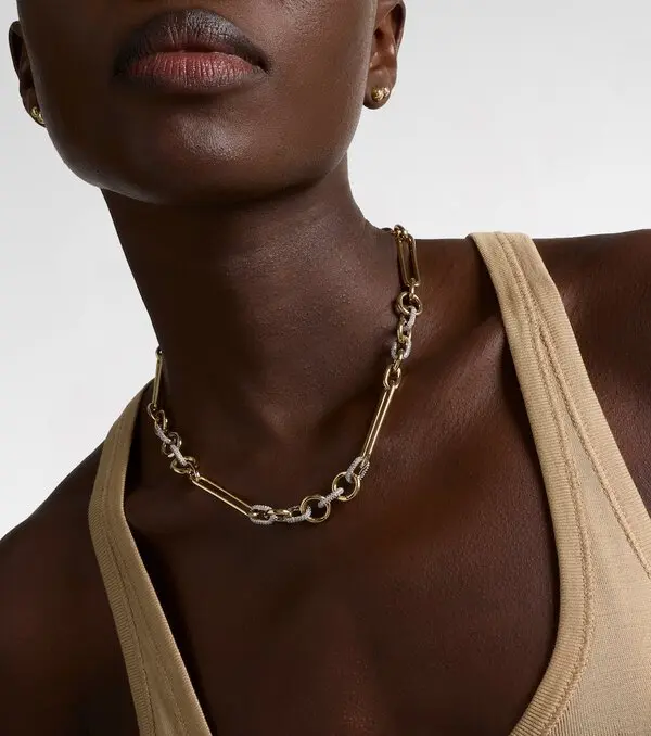 FOUNDRAE 18kt Diamond Chain Necklace