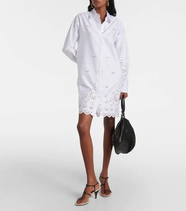 Altuzarra Morton Cotton-blend Minidress