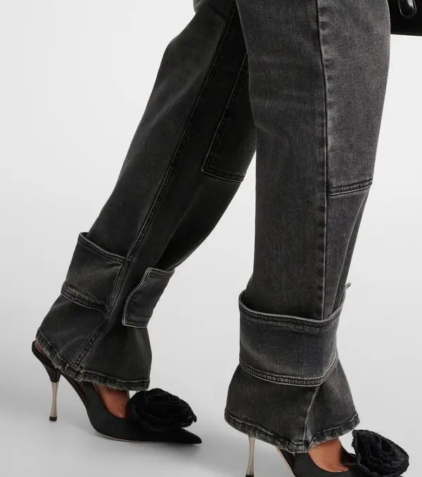 Blumarine Low-rise Straight Jeans