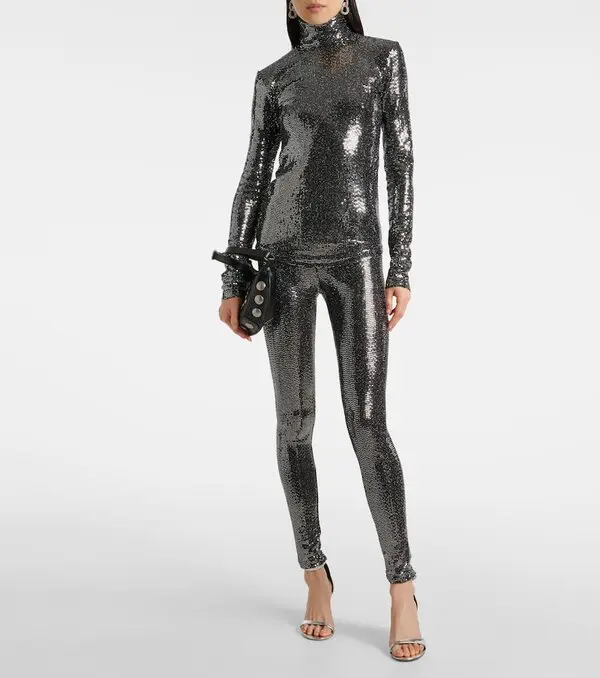 Isabel Marant Joyela Sequined Top