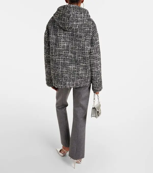 Valentino Garavani Mossi Mélange Tweed Jacket