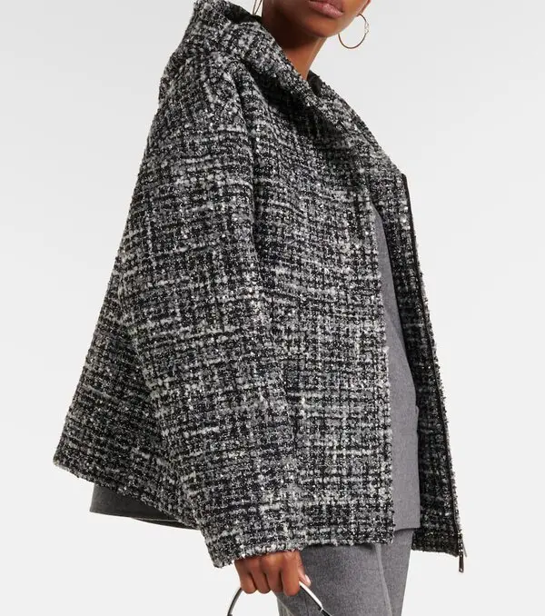 Valentino Garavani Mossi Mélange Tweed Jacket