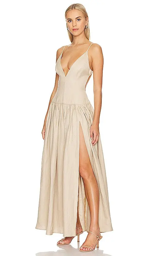 Tularosa Saylor Maxi Dress - Beige