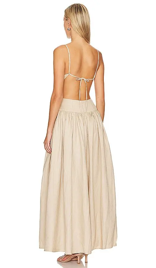 Tularosa Saylor Maxi Dress - Beige