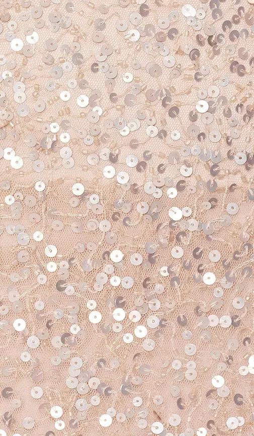 Tularosa Bellini Sequin Mini Dress - Blush