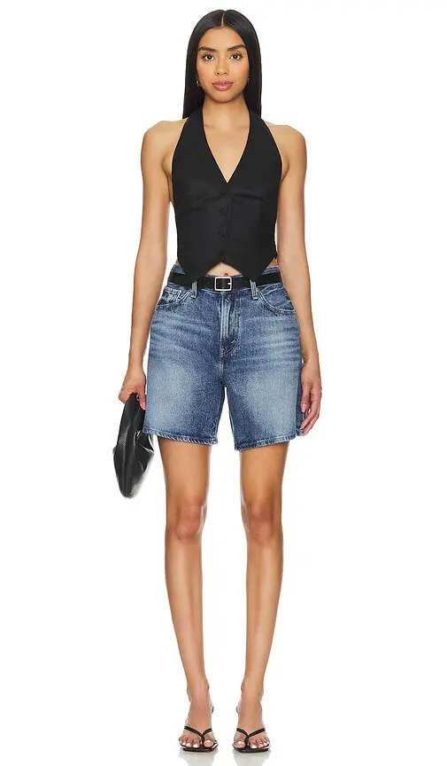 LEVI'S High Baggy Denim Shorts