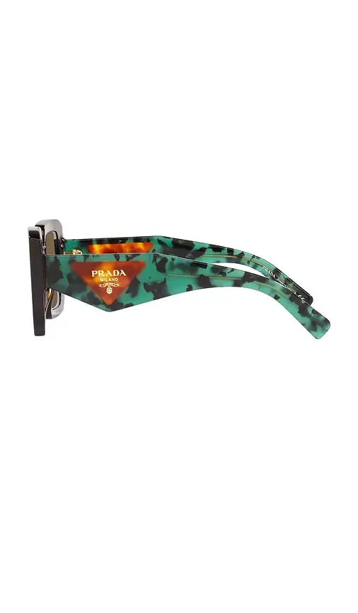 Prada Square Sunglasses - Chocolate
