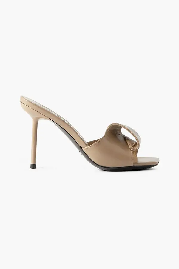 By Far Hawn Leather Mules