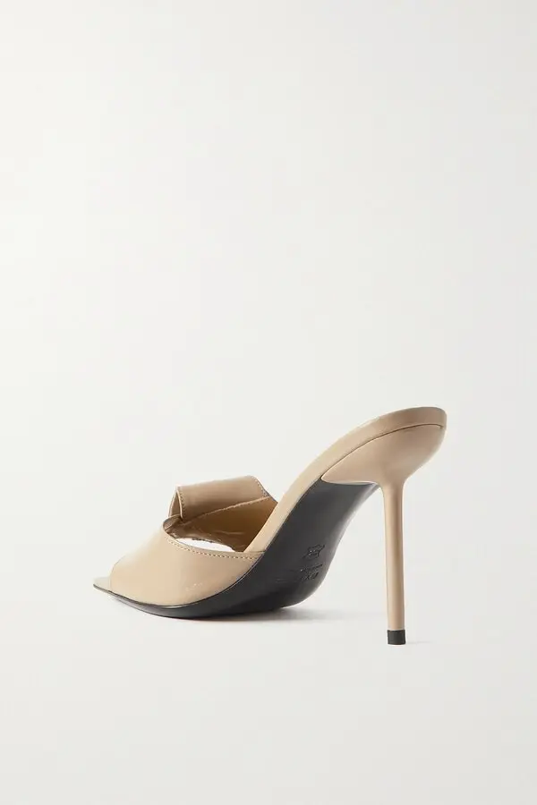 By Far Hawn Leather Mules