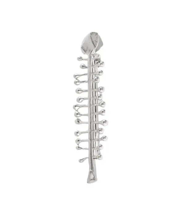 ALIGHIERI The Skeleton Of The Self Recycled Brooch - Silver
