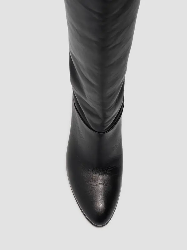 Chloé Eve 70mm Leather Over-the-knee Boots - Black
