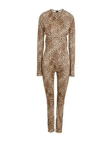 Dsquared2 Leopard-print Jumpsuit - Beige