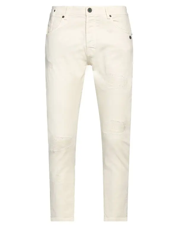BERNA Straight-leg Jeans With Five-pocket Detailing - White