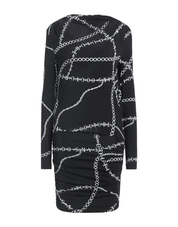 Versace Mini Dress Viscose Elastane