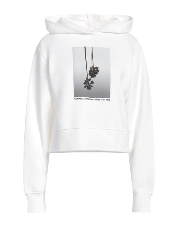 Palm Angels Cotton Fleece Sweatshirt