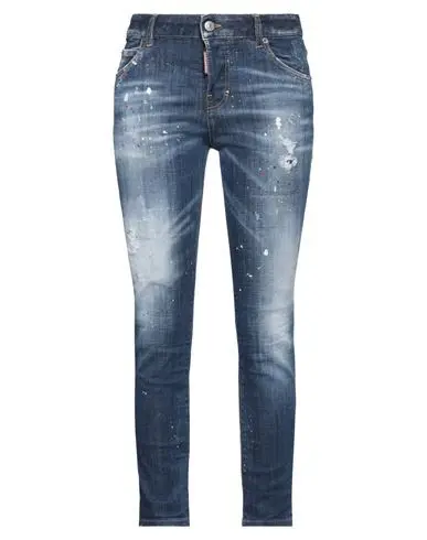Dsquared2 Jeans In Stretch Denim - Blue