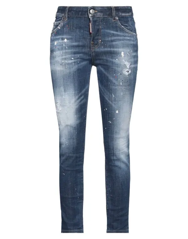 Dsquared2 Jeans In Stretch Denim - Blue