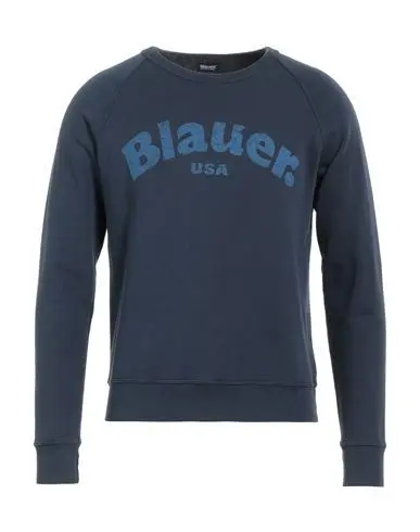 BLAUER. Cotton Crewneck Sweatshirt