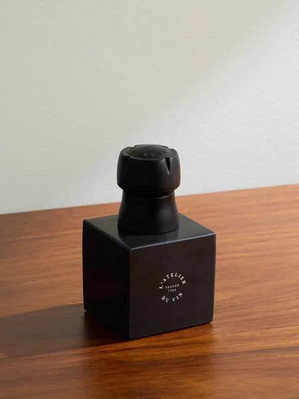 L'ATELIER DU VIN Bubble Cork Wine Stopper - Black