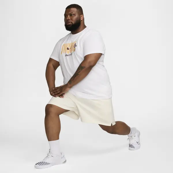 Nike Dri-Fit Fitness T-Shirt In White - 30% Off | Editorialist