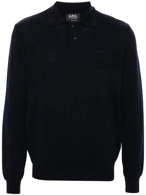 A.p.c. Jacob Polo Shirt - Blue