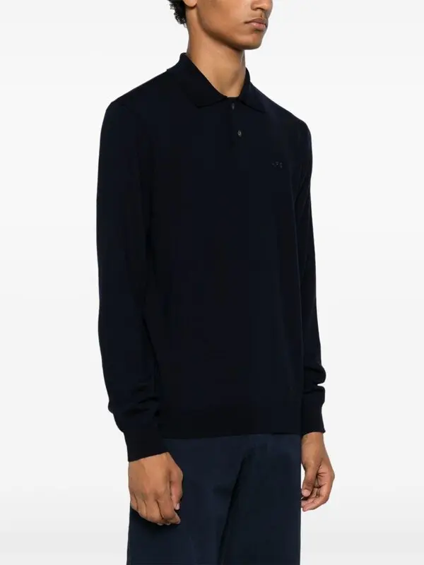 A.p.c. Jacob Polo Shirt - Blue
