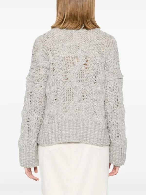 Ermanno Scervino Chunky Cable-knit Jumper