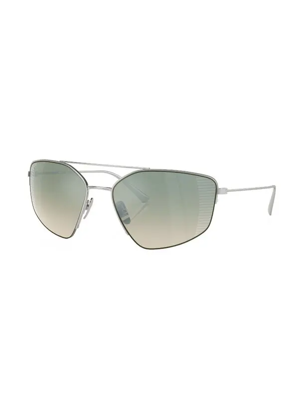 FERRARI Geometric Frame Sunglasses - Silver