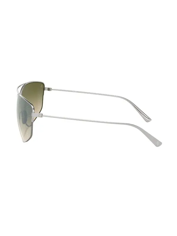 FERRARI Geometric Frame Sunglasses - Silver