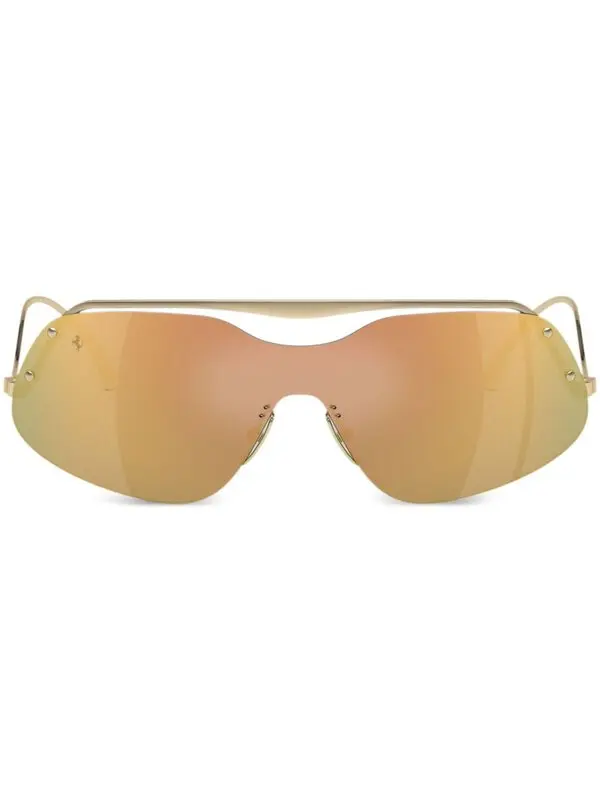 FERRARI Oversized Sunglasses - Gold